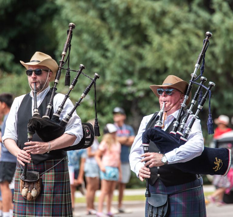 Pre-Concert Fanfare with The National Youth Pipe Band of Scotland ...